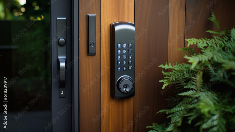 Digital Door handle or Electronics knob for access to room security ...
