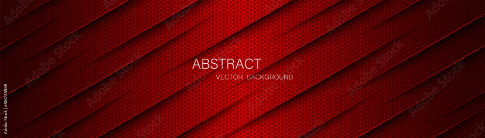 Abstract red steel mesh background with red glowing lines with free ...