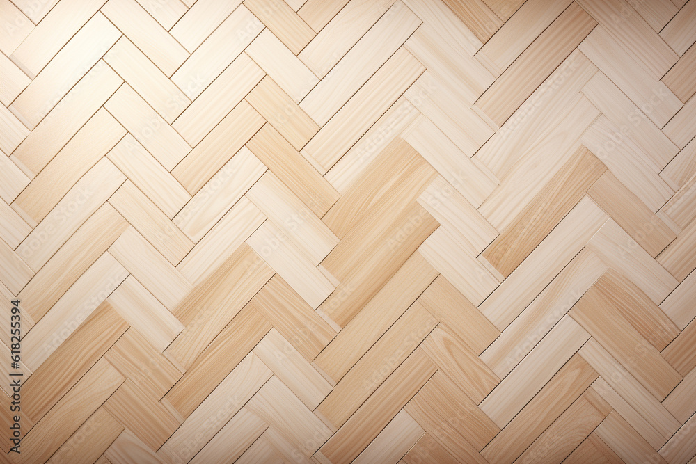 Scandinavian Light: Light-toned wood parquet in a simple and ...