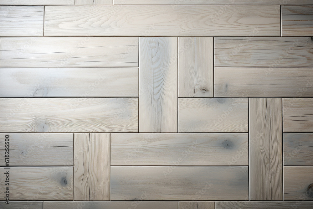 Scandinavian Light: Light-toned wood parquet in a simple and ...