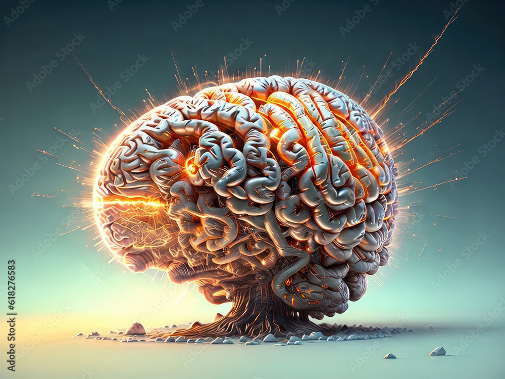 Unleashing the boundless potential of the mind, a creative depiction of ...