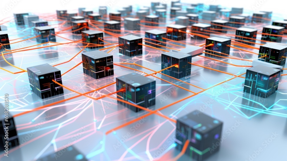 Visualization of virtual networks running on a physical network ...
