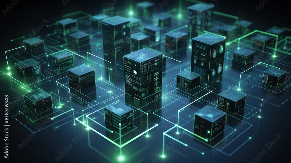 Comprehensive IT infrastructure setup, including servers, switches ...