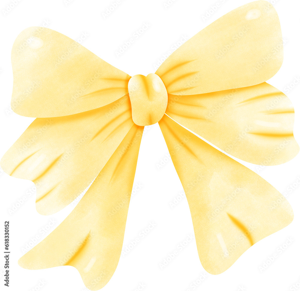 Cute hand drawing bow clipart, beautiful and color element, bow doodle ...