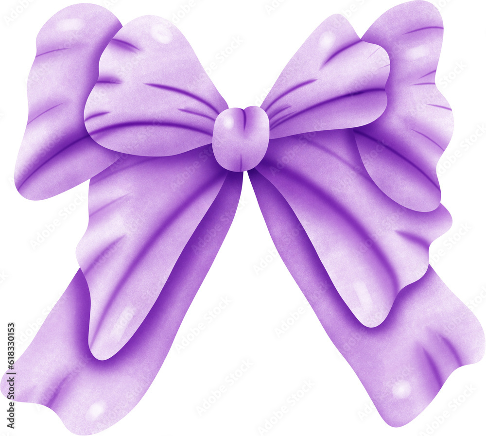 Cute hand drawing bow clipart, beautiful and color element, bow doodle ...