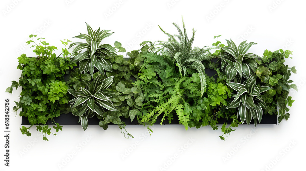 Wall planter, top view, white background Stock Illustration | Adobe Stock
