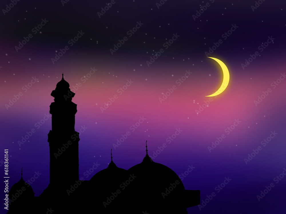 mosque dome mosque light of hope arabic islamic architecture and half ...