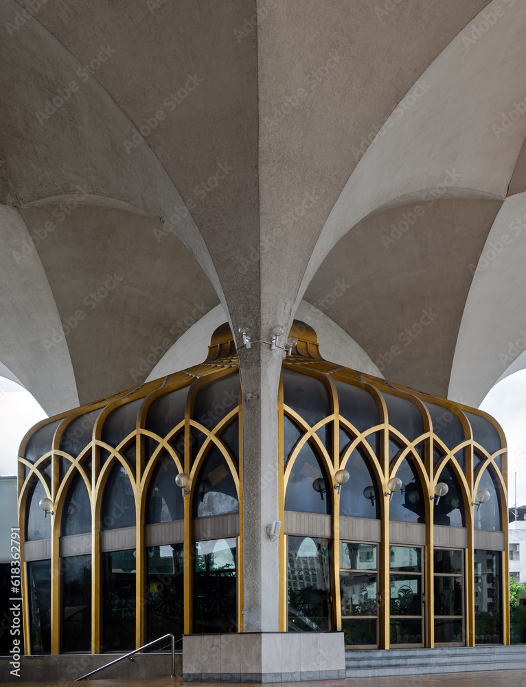 Bkk, Thai - June 23, 2023 - Architecture design of The Foundation of ...