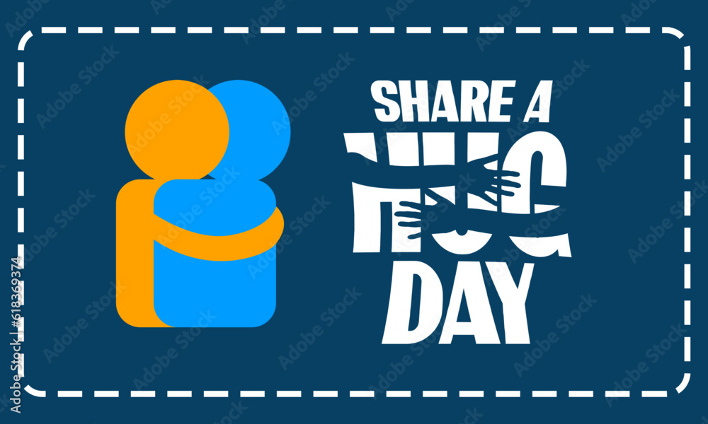 illustration of hugging person icon and hugging hand silhouette ...