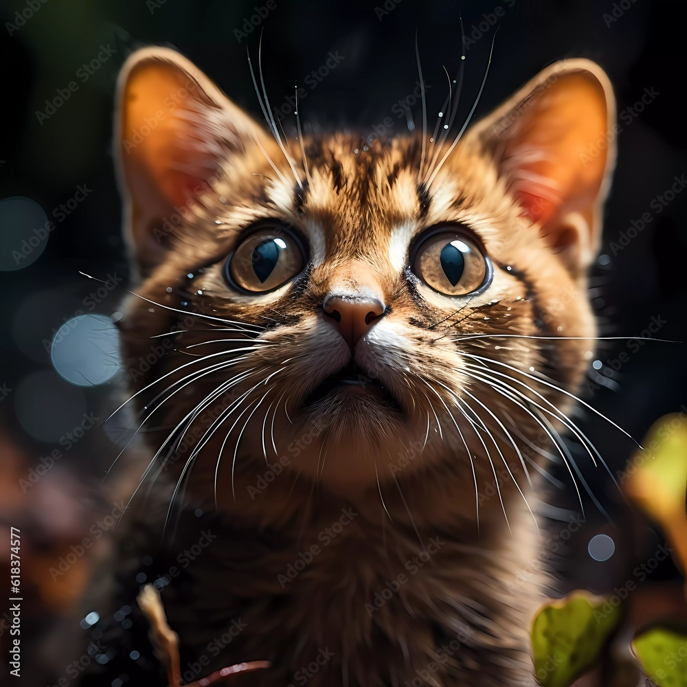 ภาพประกอบสต็อก All About Cat Illustrations. Cartoon style characters Design. Cute animal cat ...