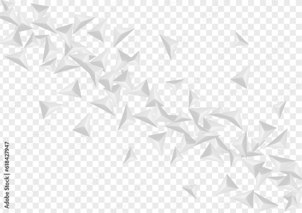 Greyscale Element Background Transparent Vector. Crystal Clean Design ...