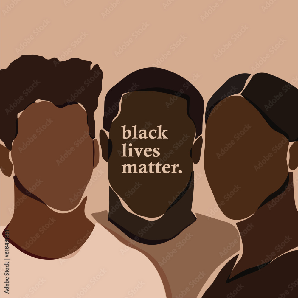 Motivational poster against racism and discrimination, Stop, Fight racism, Black lives matter ...