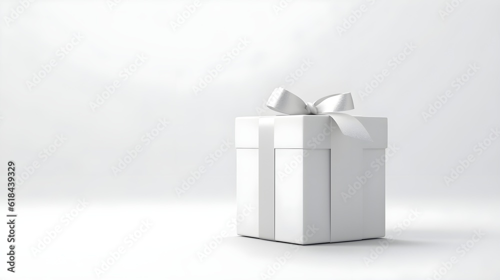 gif boxes abstract white background. Generative AI. Stock Illustration ...