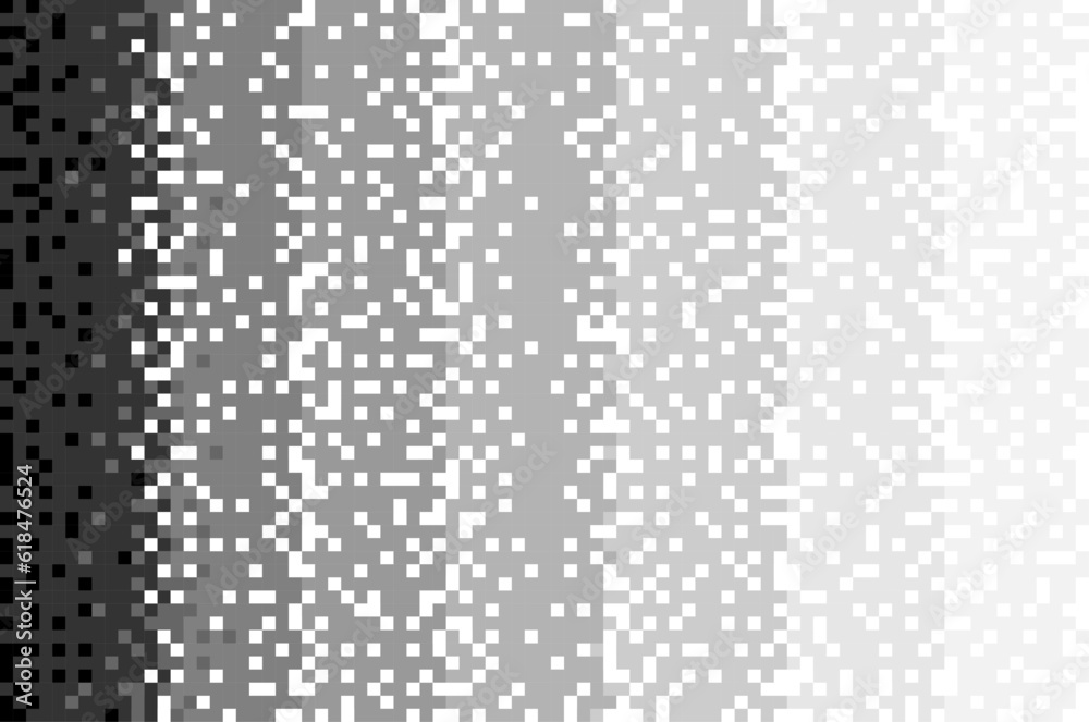 Pixel pattern. Abstract mosaic gradient design background ...