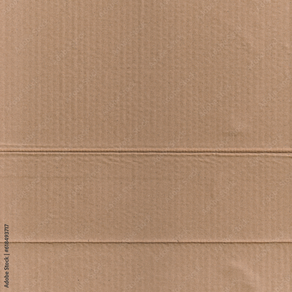 Wrinkled cardboard paper texture background Stock Photo | Adobe Stock
