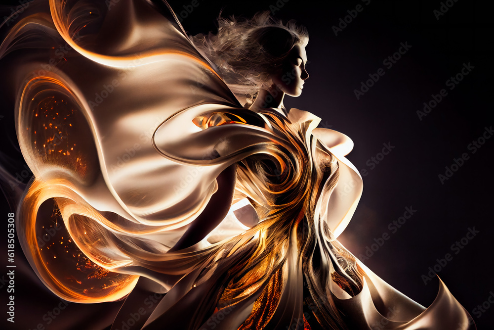 Unleashing the Power of Abstract Fashion. An Explosion of Style and ...