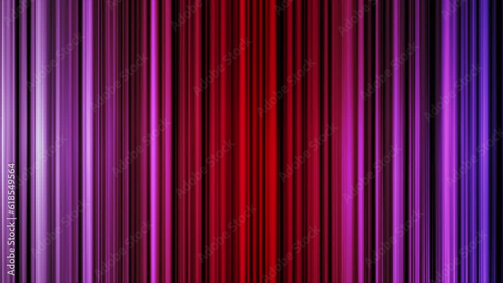 Abstract striped background animation. Colorful gradient lines rotating ...