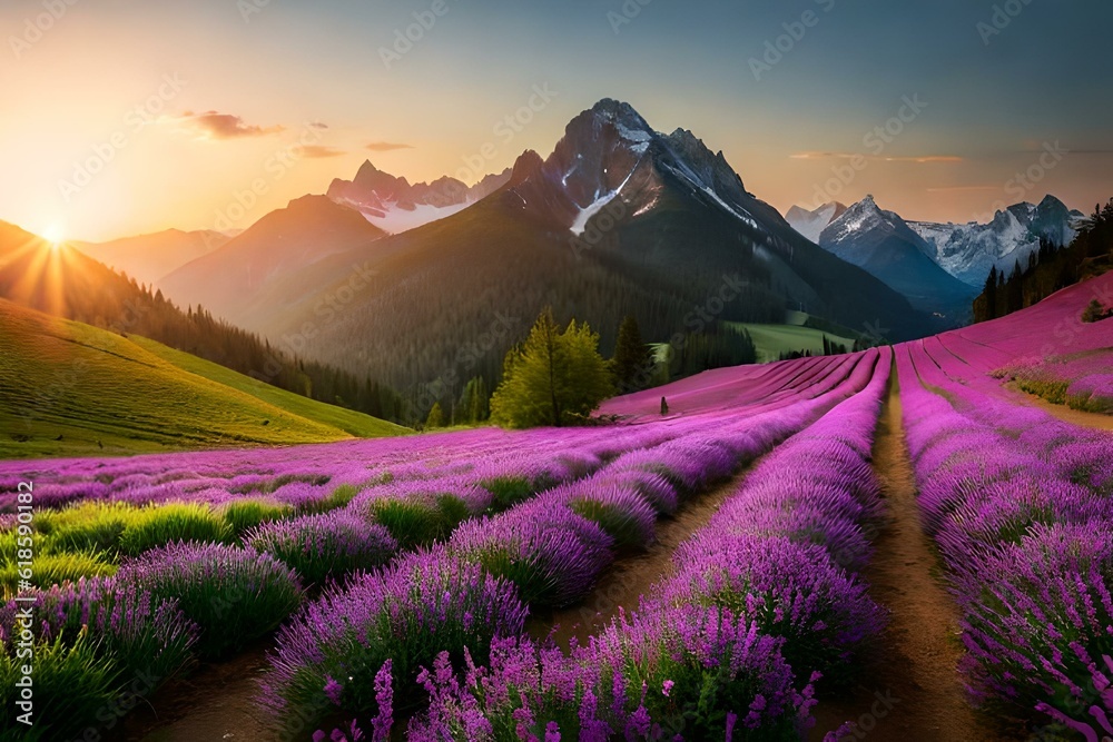 sunrise in the mountains, beautiful spring season wallpapers and ...