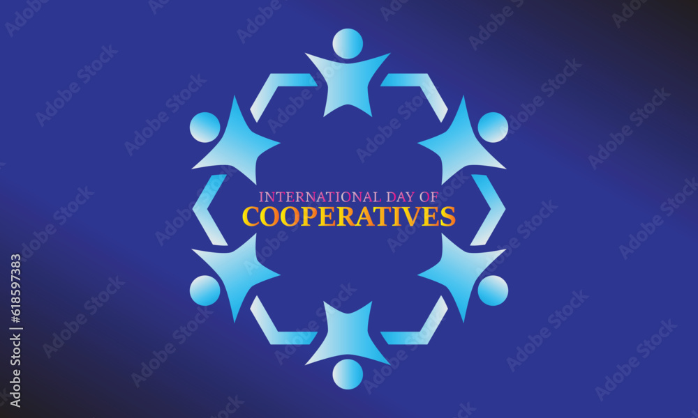 International Day of Cooperatives Logo, Vector, and Background Creative ...