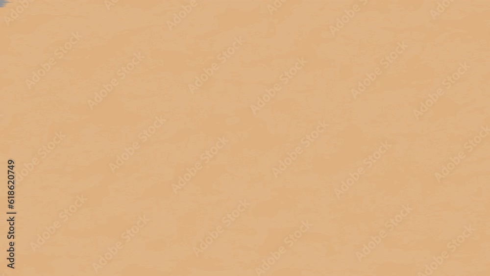 Transparent Brush Stroke Watercolor to Aged Paper Texture Title Card ...