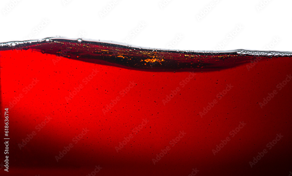 Cola texture isolated white background,Macro cola background on white ...