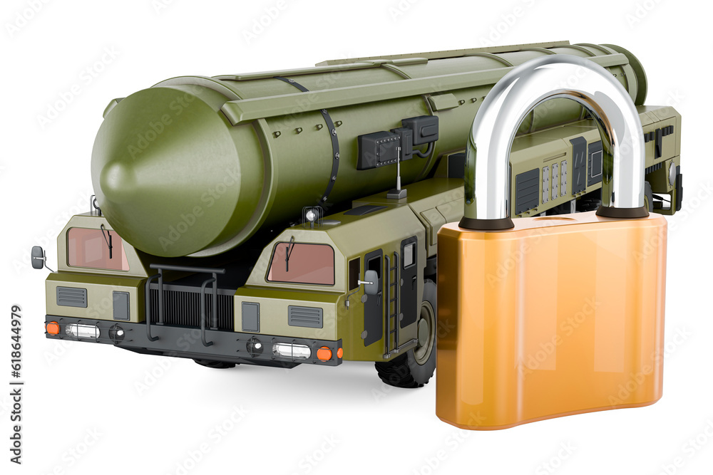Scud missile, mobile short-range ballistic missile system with padlock ...