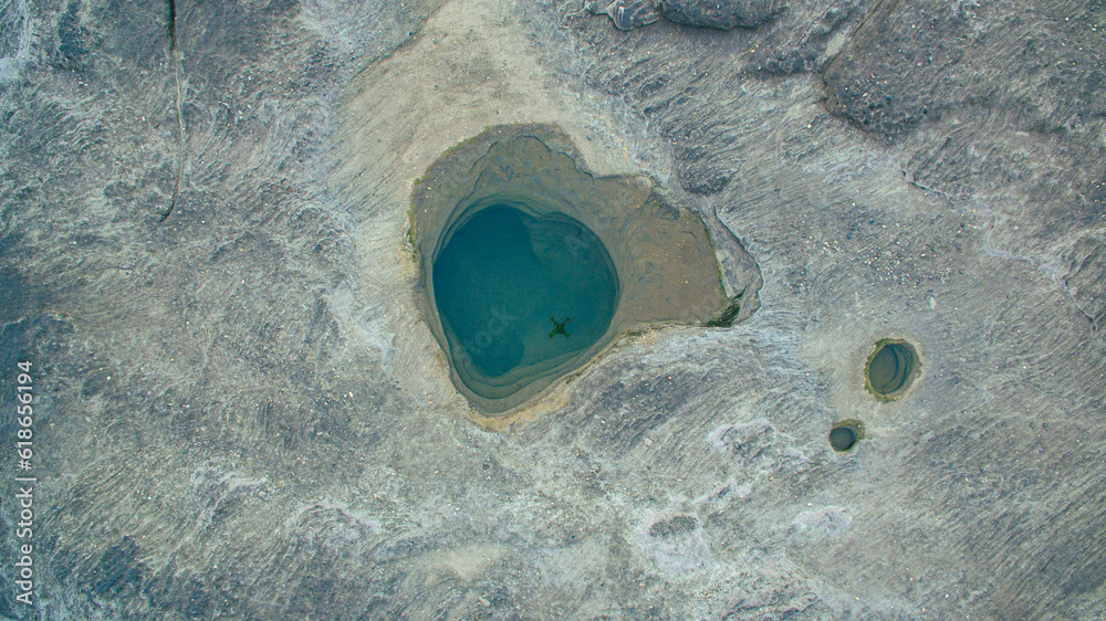 aerial photography around grand canyon in Mekong river. .3000 bok mean ...