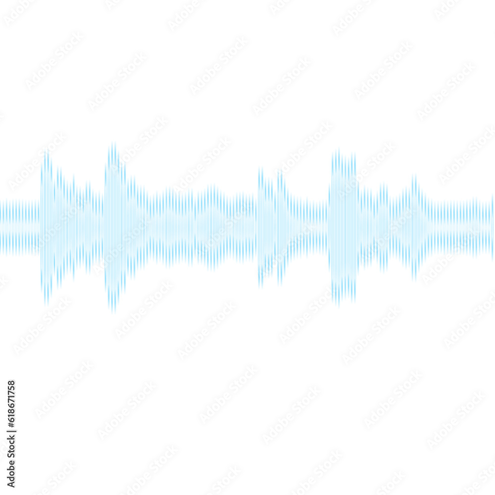 sound wave, pulse illustration logo vector icon. sound wave Transparent ...