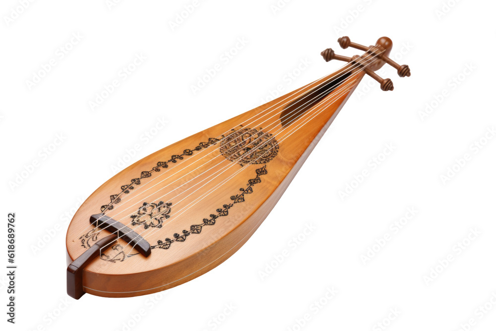 dulcimer isolated on a transparent background, generative ai Stock ...