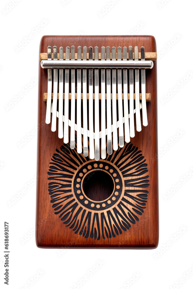 kalimba isolated on a transparent background, generative ai Stock ...