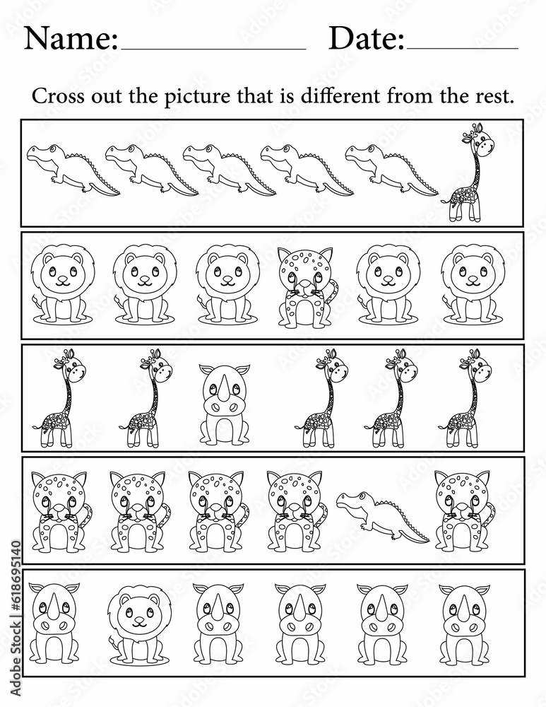 Activity Pages for Kids | Preschool Activity Worksheets for Fun | Find ...