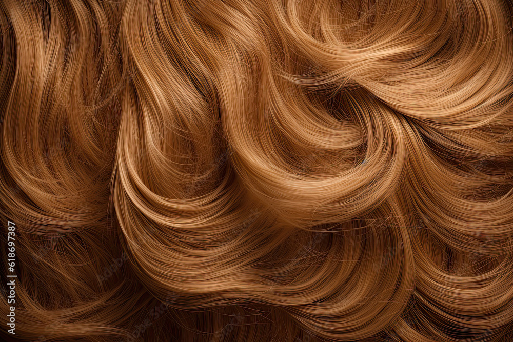 Hair texture close up hairs background vector blonde brown macro ...