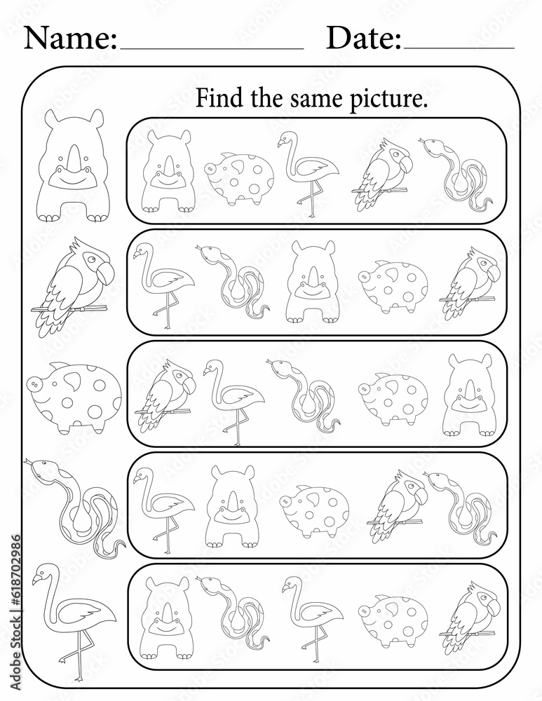 Printable Activity sheet for Kids | Activity Worksheets for Critical ...