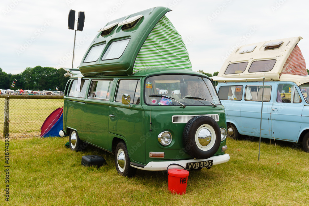 Volkswagen Type 2 Camper van microbus a classic German vehicle built in ...