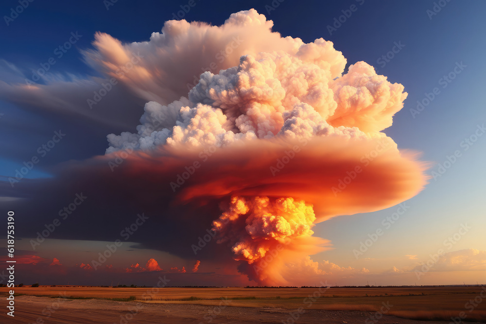 A time-lapse image capturing the ever-changing colors and patterns of ...