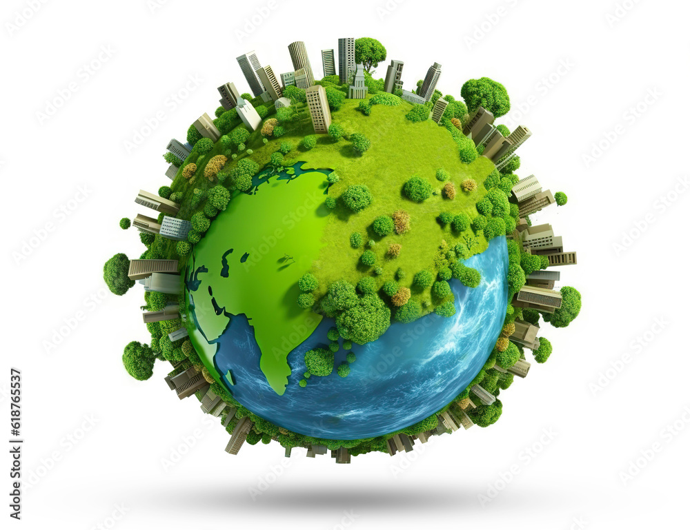 Ilustração do Stock: World environment and earth day concept, Green ...