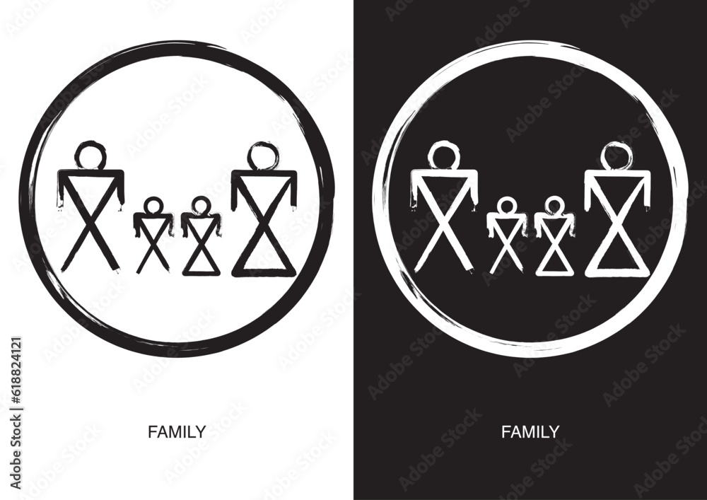 Poster of Family symbol. Most popular Native American Ancient Symbols ...