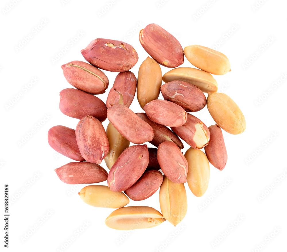 peanuts isolated on transparent png Stock Photo | Adobe Stock