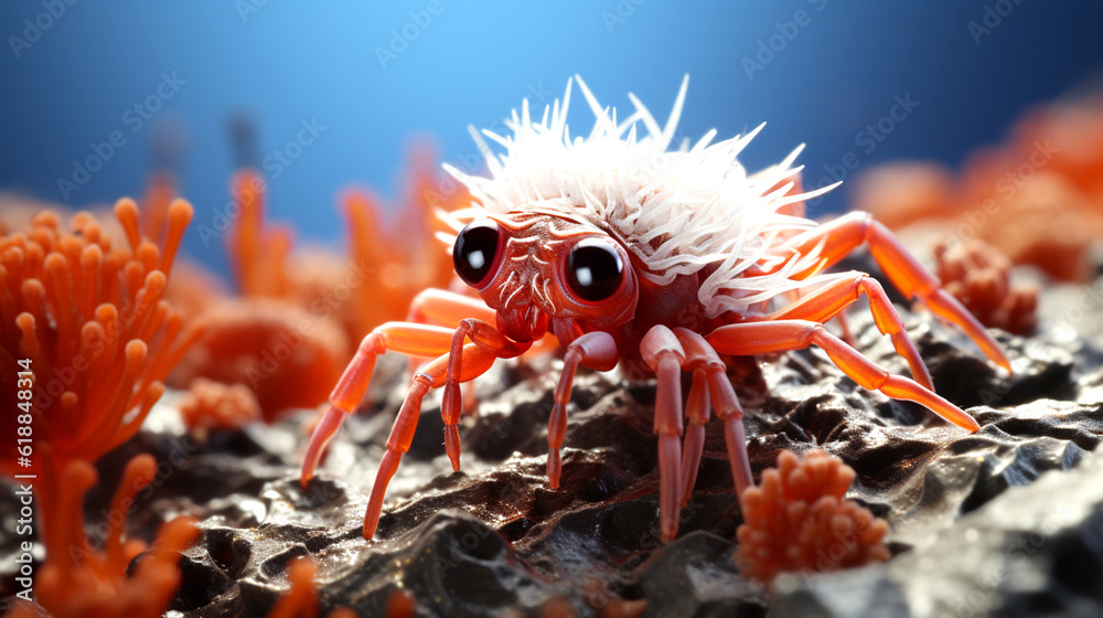 Macro of Crawling deer tick. Ixodes ricinus or scapularis. Dangerous ...