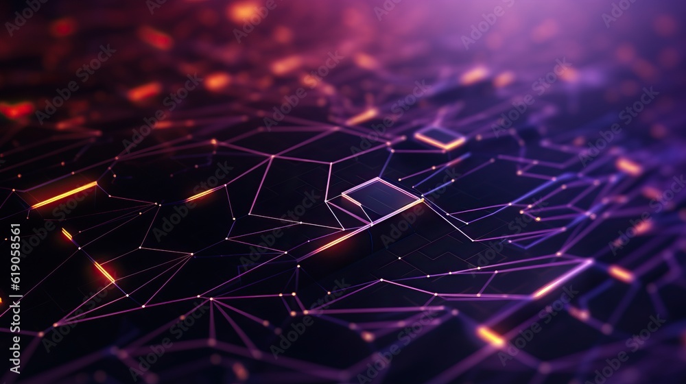 Futuristic background with texture that is inspired by connectivity. UI ...