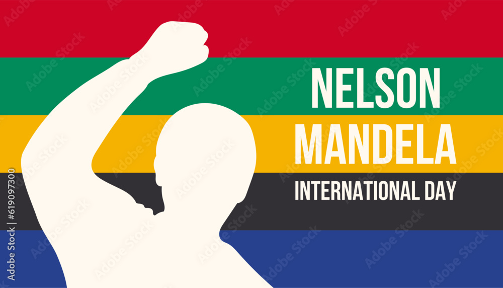 Nelson Mandela International Day background, banner, poster and card ...