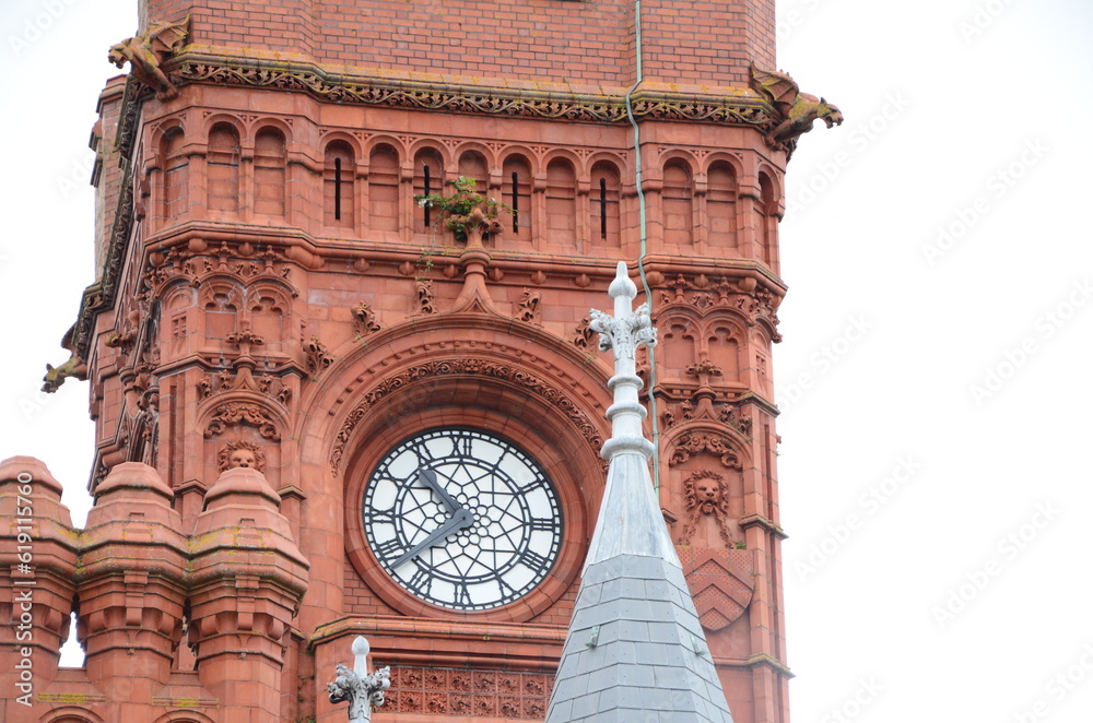The Pierhead Building headquarters of the Cardiff Railway Company, to ...