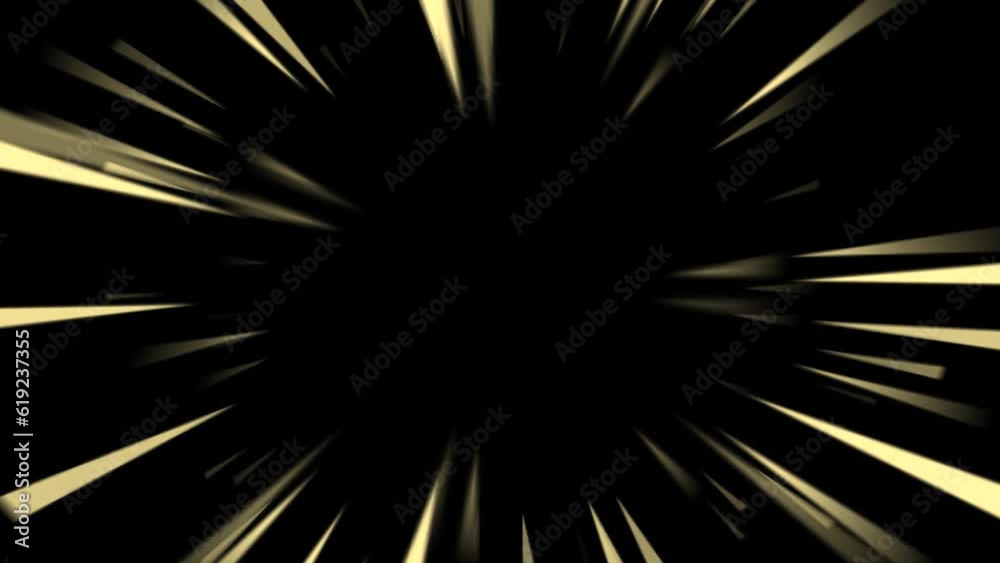 High Speed Flying Lines 3d Animation in Seamless Looping Traffic. Sci ...