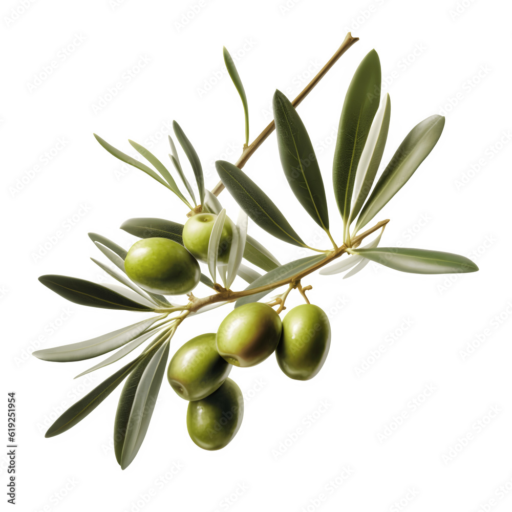 olive flowers on transparent background, png file, isolated, white ...