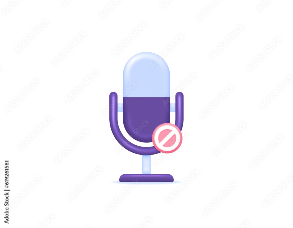 Mute the microphone or do not turn on the mic. microphone and ...