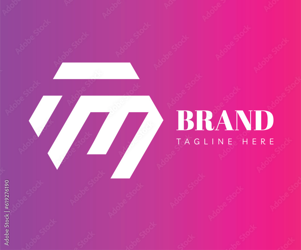 Letter M logo icon design template elements. Usable for Branding ...