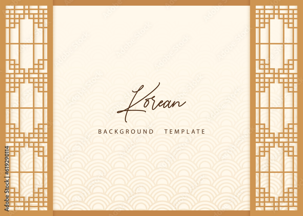 Vector of traditional Korean backgroundVector of traditional Korean ...