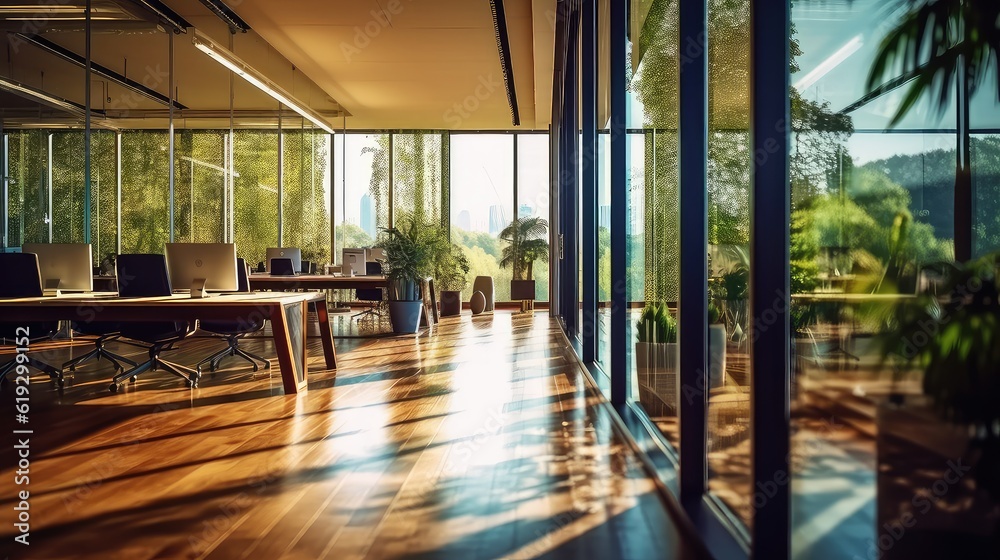 beautiful empty creative office space, best for background concepts and ...