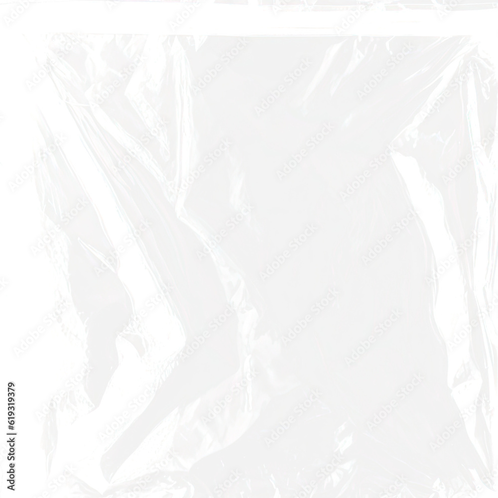 Plastic wrap texture overlay effect. Polyethylene packaging for vinyl ...