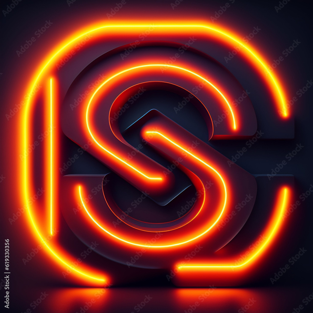 Neon Background Ai Generate Stock Illustration | Adobe Stock